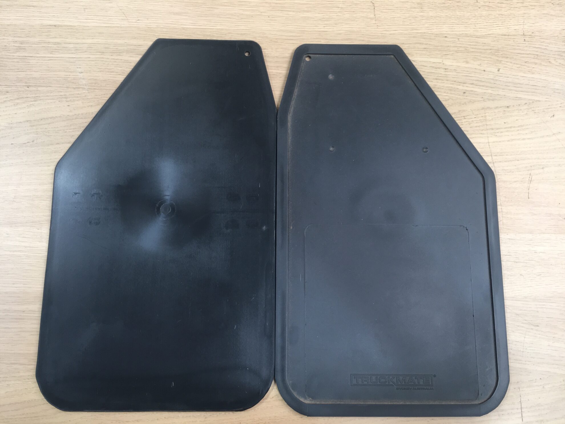 "Mudflap, Black, LH, 283mm Wid | West Coast Trailer Parts & Accessories
