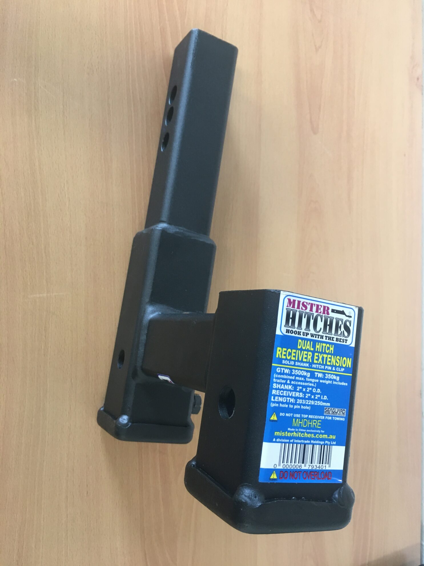 Dual Hitch Receiver | West Coast Trailer Parts & Accessories